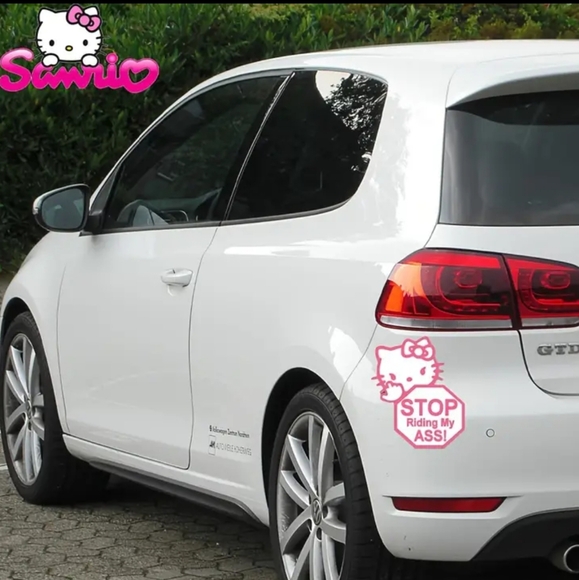 Sanrio | Accessories | Brand New Stop Riding My A Sticker | Poshmark